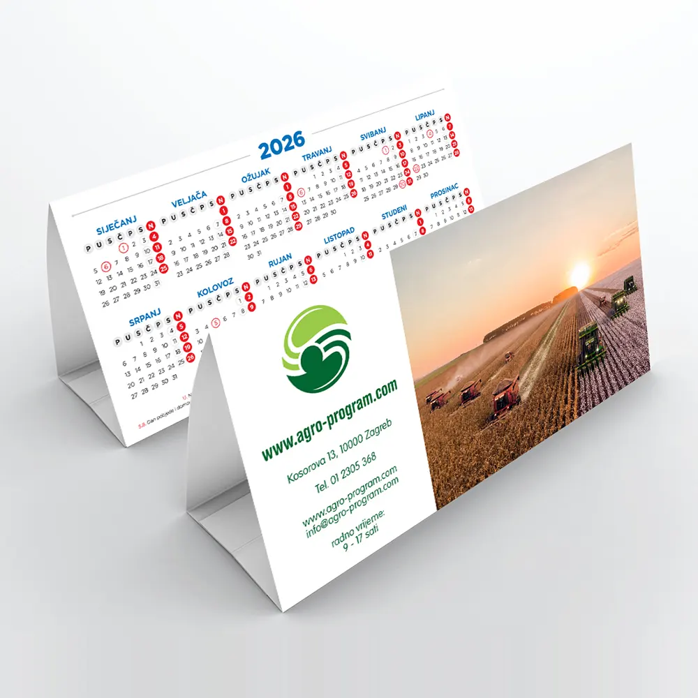 Stolni kalendar piramida - kalendari.com.hr